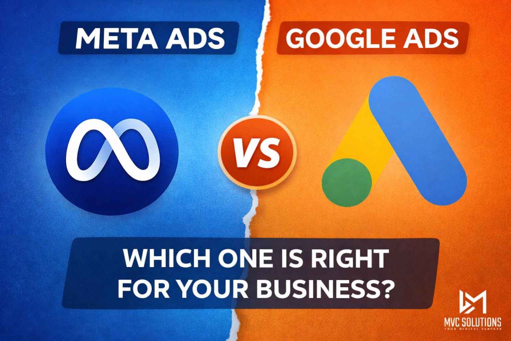Meta Ads vs Google Ads, Which One Is Right for Your Business? – MVC ...
